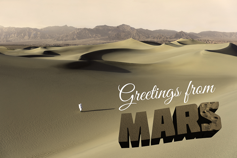Greetings from Mars - Setaprint, an archive for visual inspiration