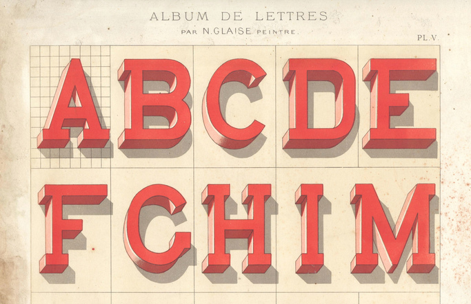 Album de lettres - Setaprint, an archive for visual inspiration