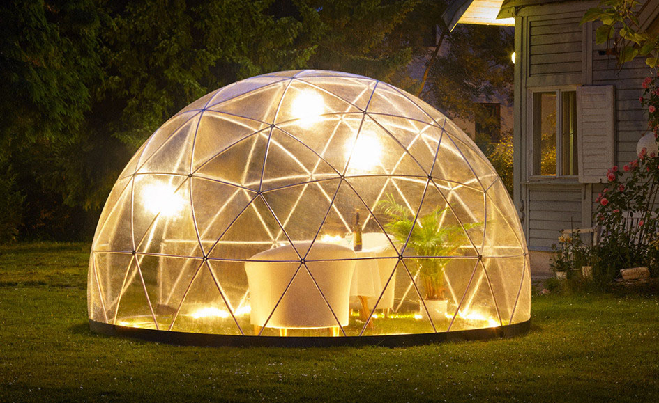 A garden igloo - Setaprint, an archive for visual inspiration