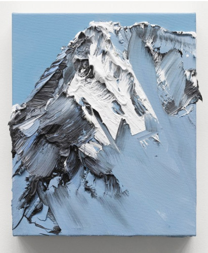 Snowy mountain paintings - Setaprint, an archive for visual inspiration
