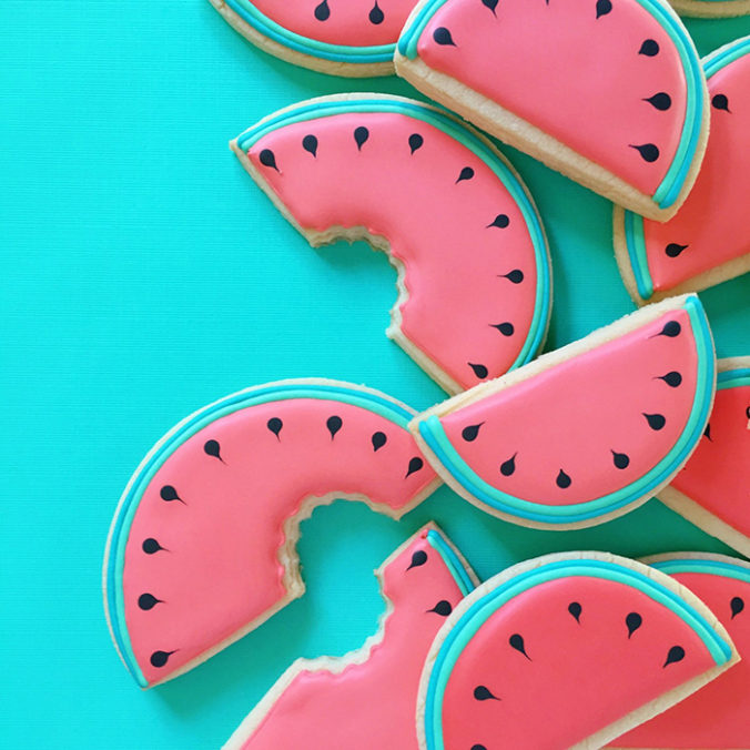 Colorful Pantone cookies by a graphic designer - Setaprint, an archive ...