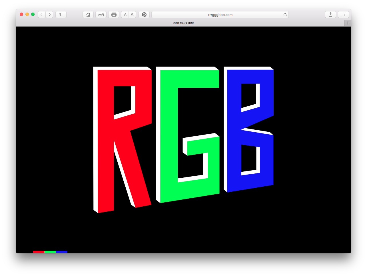 Interactive RRRGGGBBB - Setaprint, an archive for visual inspiration